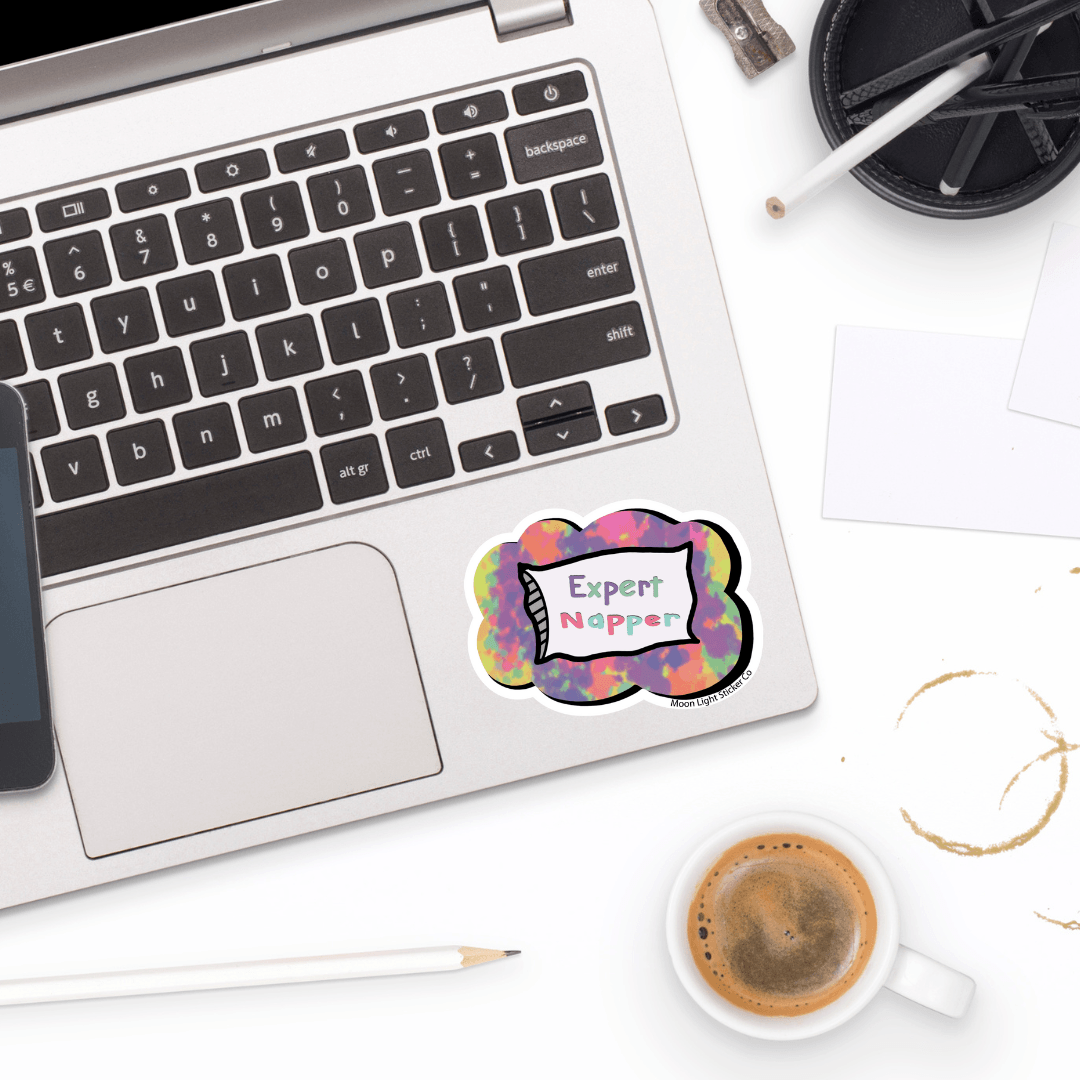 Expert Napper Sticker – Moon Light Sticker Co.