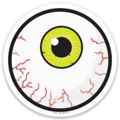 Eyeball Sticker – Moon Light Sticker Co.