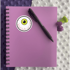 Eyeball Sticker – Moon Light Sticker Co.